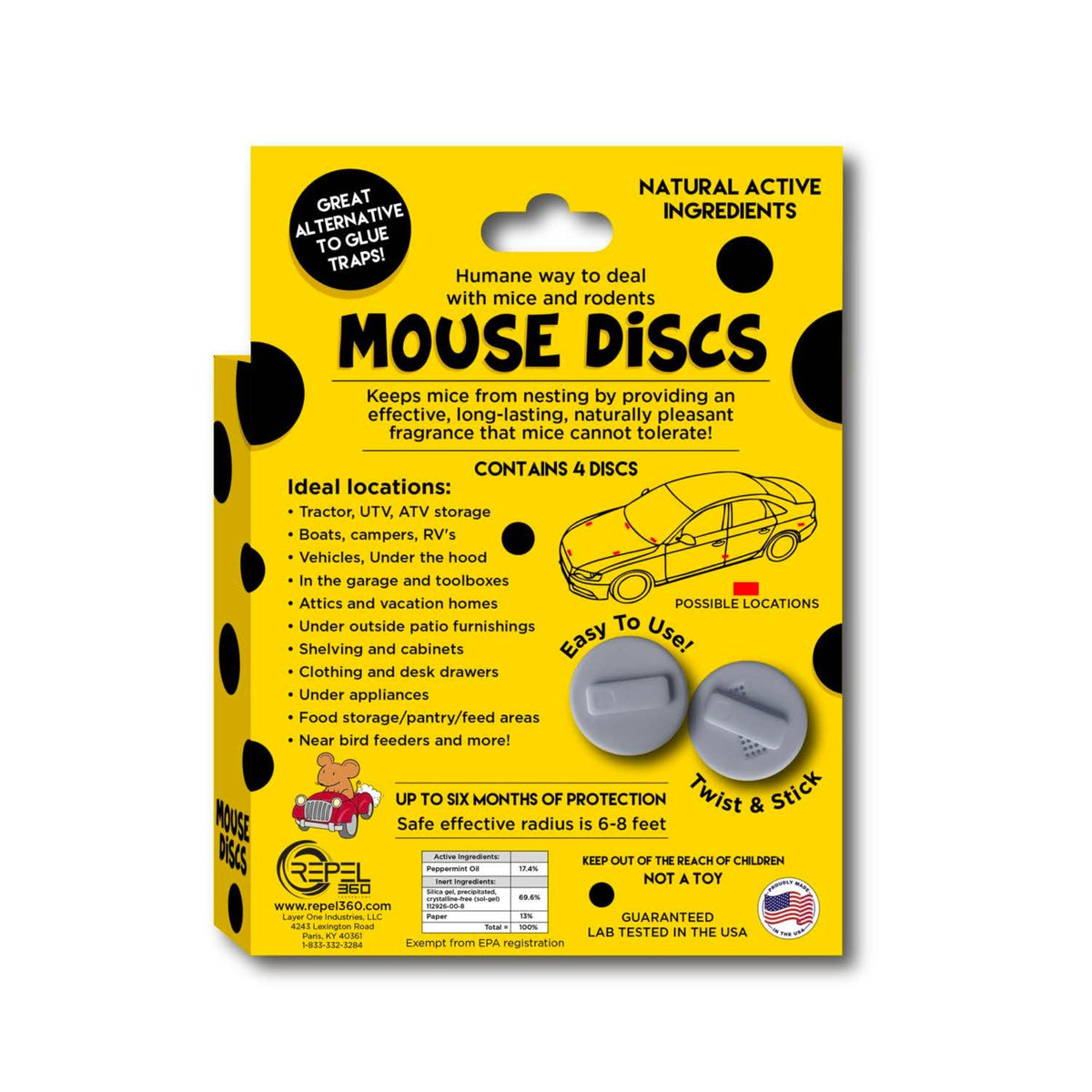 Mouse Repelling Discs – Repel 360