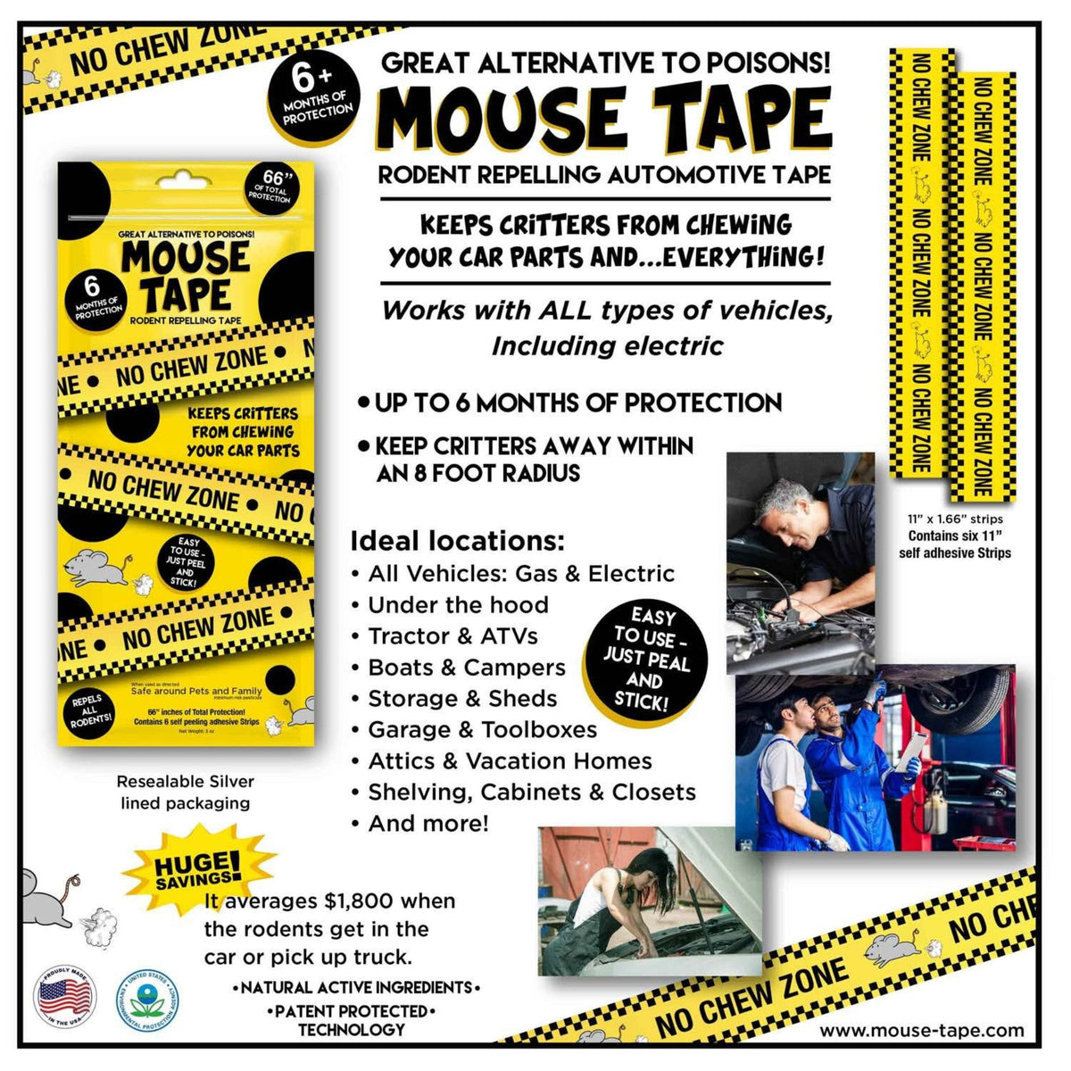 Mouse Tape – Repel 360