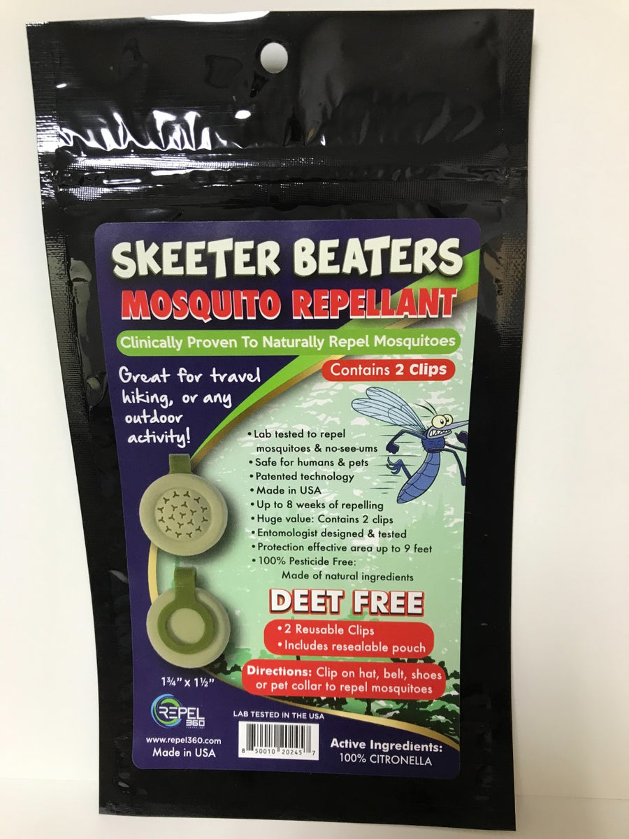 Skeeter Beater Mosquito Repellant Mini Clips – Repel 360